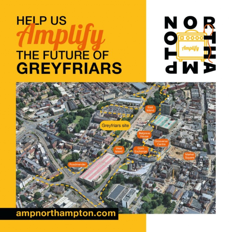 Engagement Launched: Amplifying the Future Greyfriars, Northampton! | Deetu