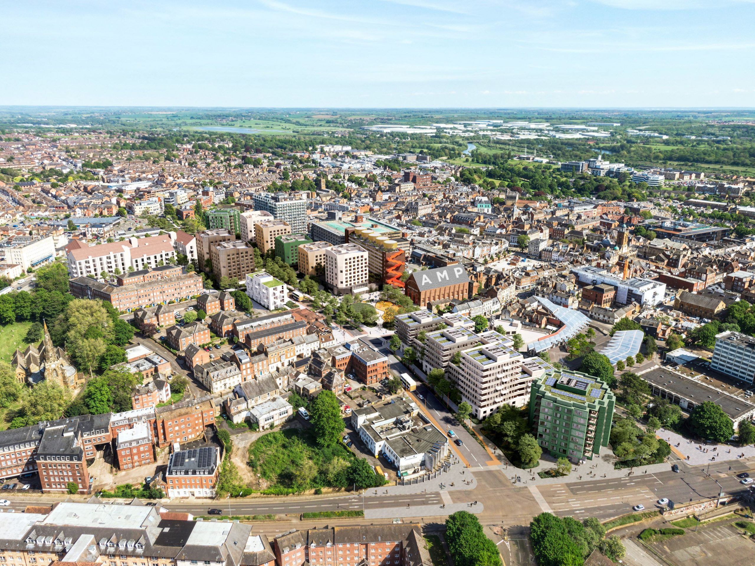 Greyfriars Aerial CGI | Deetu